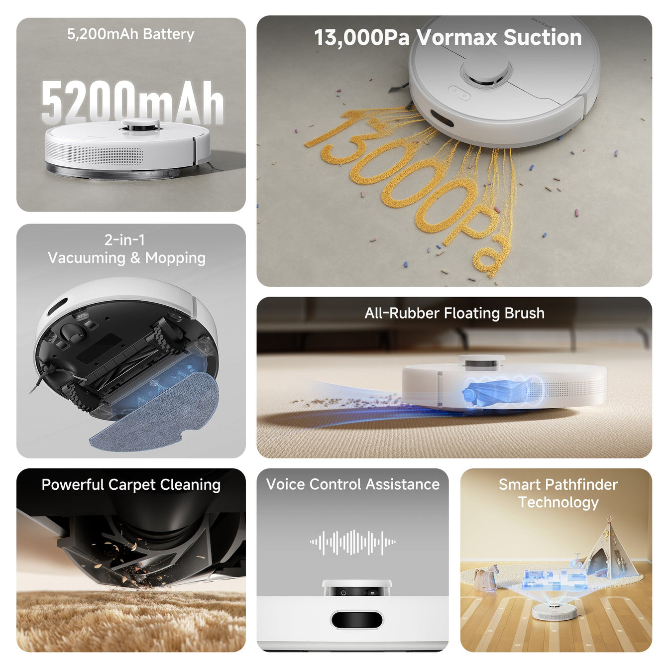 F10 Robot Vacuum – Dreame Africa